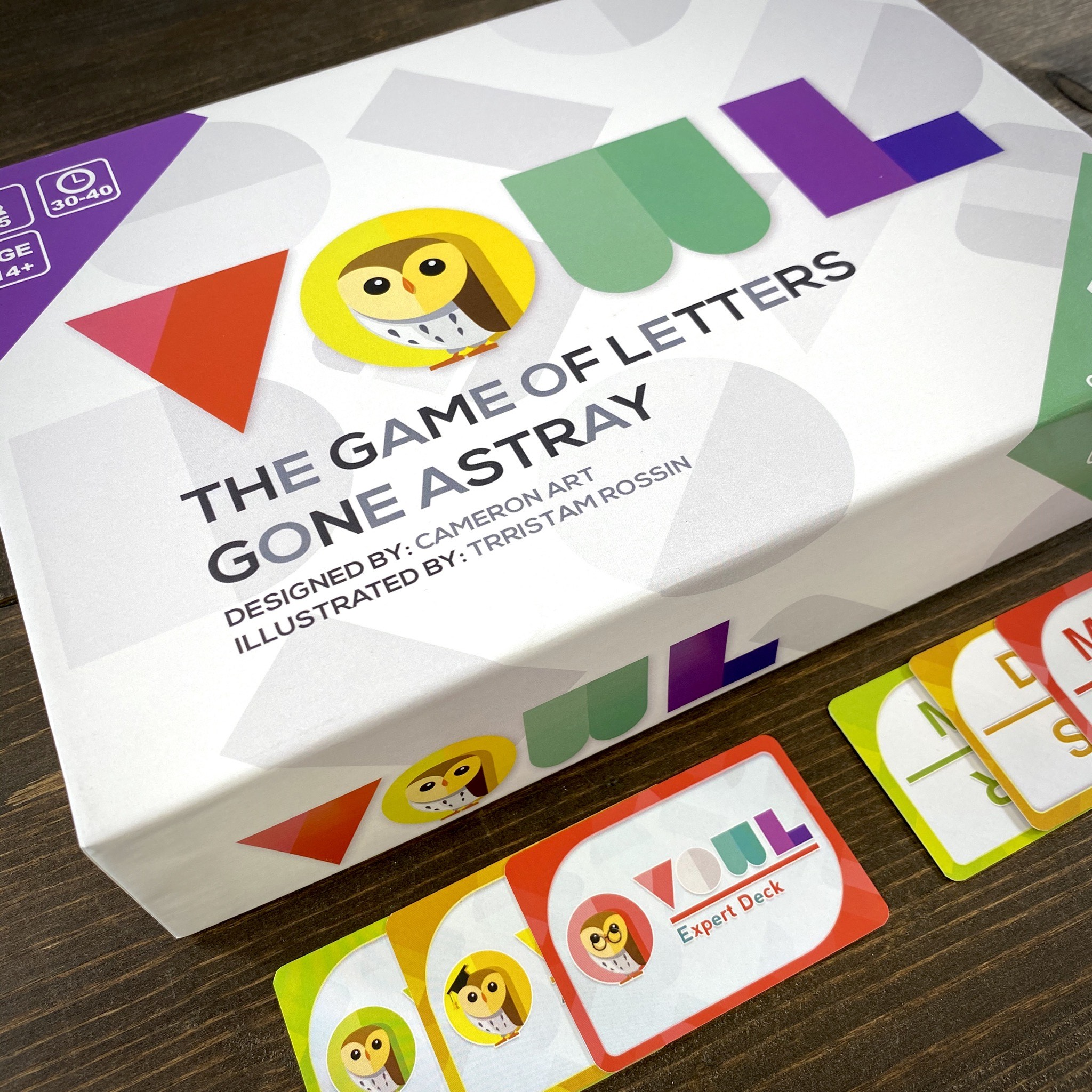 Vowl: The Game of Letters Gone Astray by Cameron Art - 2 Copies of The ...