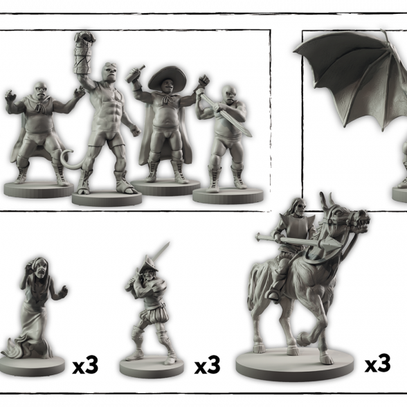 Hellboy: The Board Game Expansions and Dice Game by Mantic Games ...