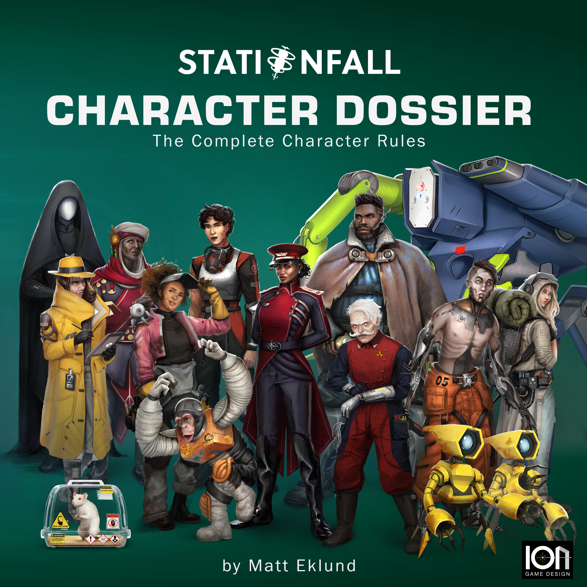 Stationfall by ION - Stationfall Character dossiers - Gamefound
