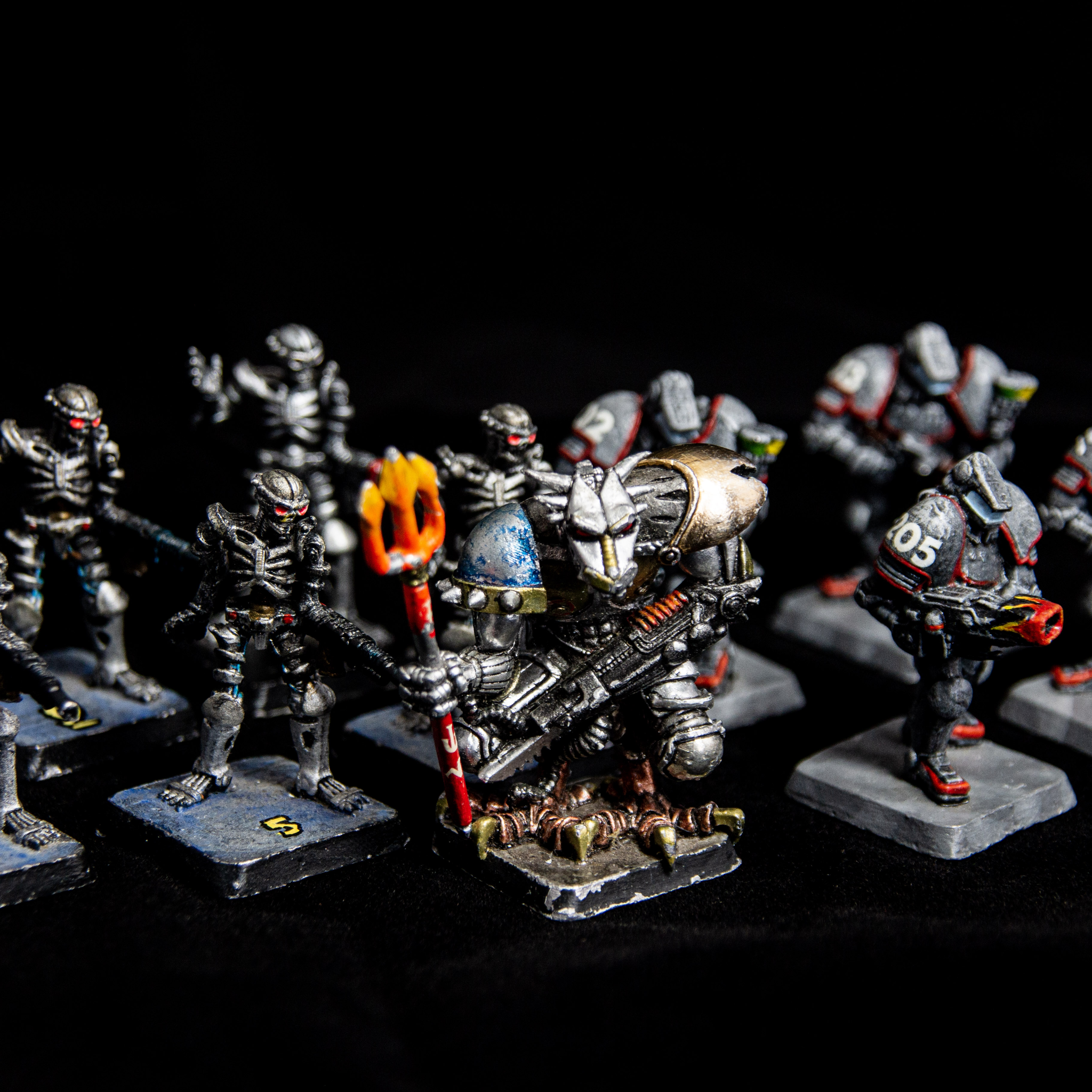 Skirmish SciFi rules and Classic Legions of Steel Miniatures by Raybox ...