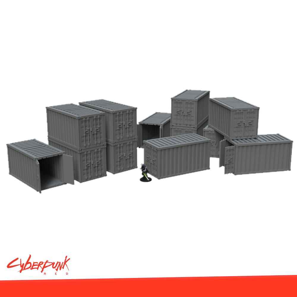 Cyberpunk Red: Combat Zone by Monster Fight Club - Shipping Yard ...