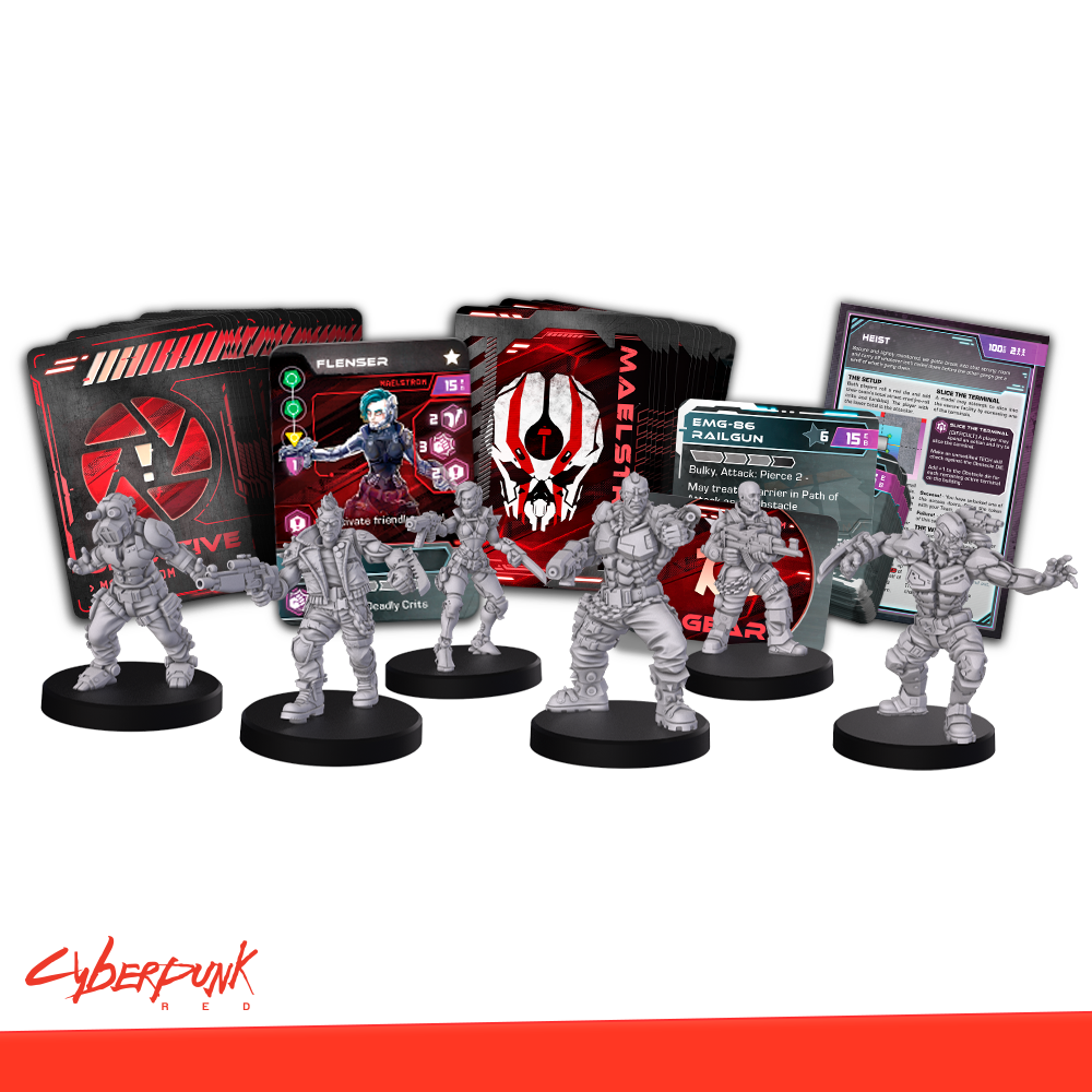 Cyberpunk Red: Combat Zone by Monster Fight Club - Choice of Gang Set 2 ...