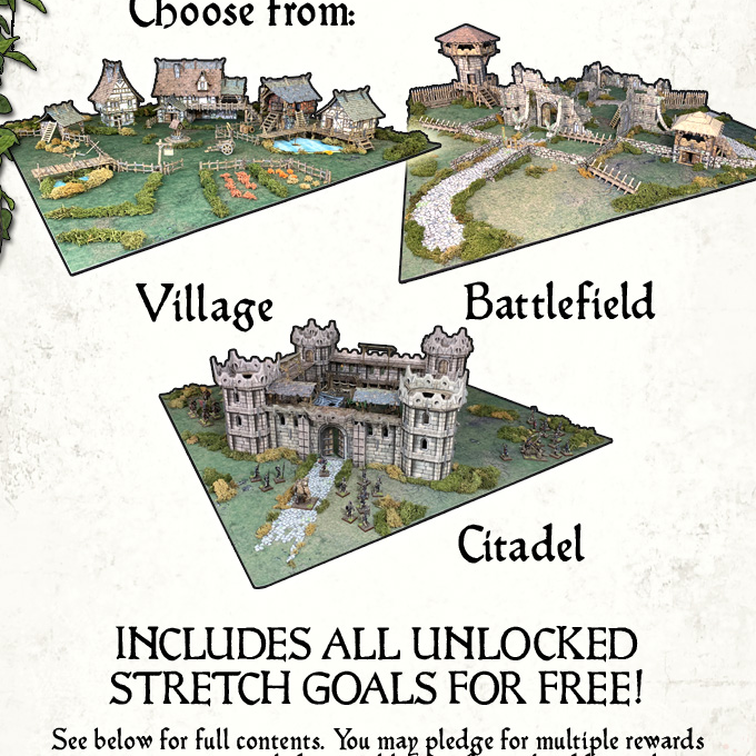 Fantasy Wargames Terrain by Battle Systems - Fantasy Gaming Table x 3 ...