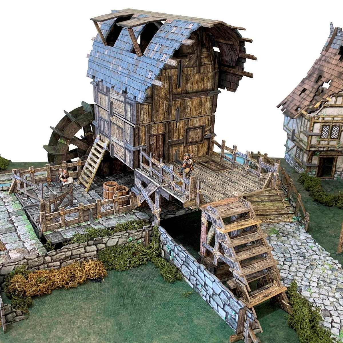 Fantasy Wargames Terrain by Battle Systems - Water Mill - Gamefound