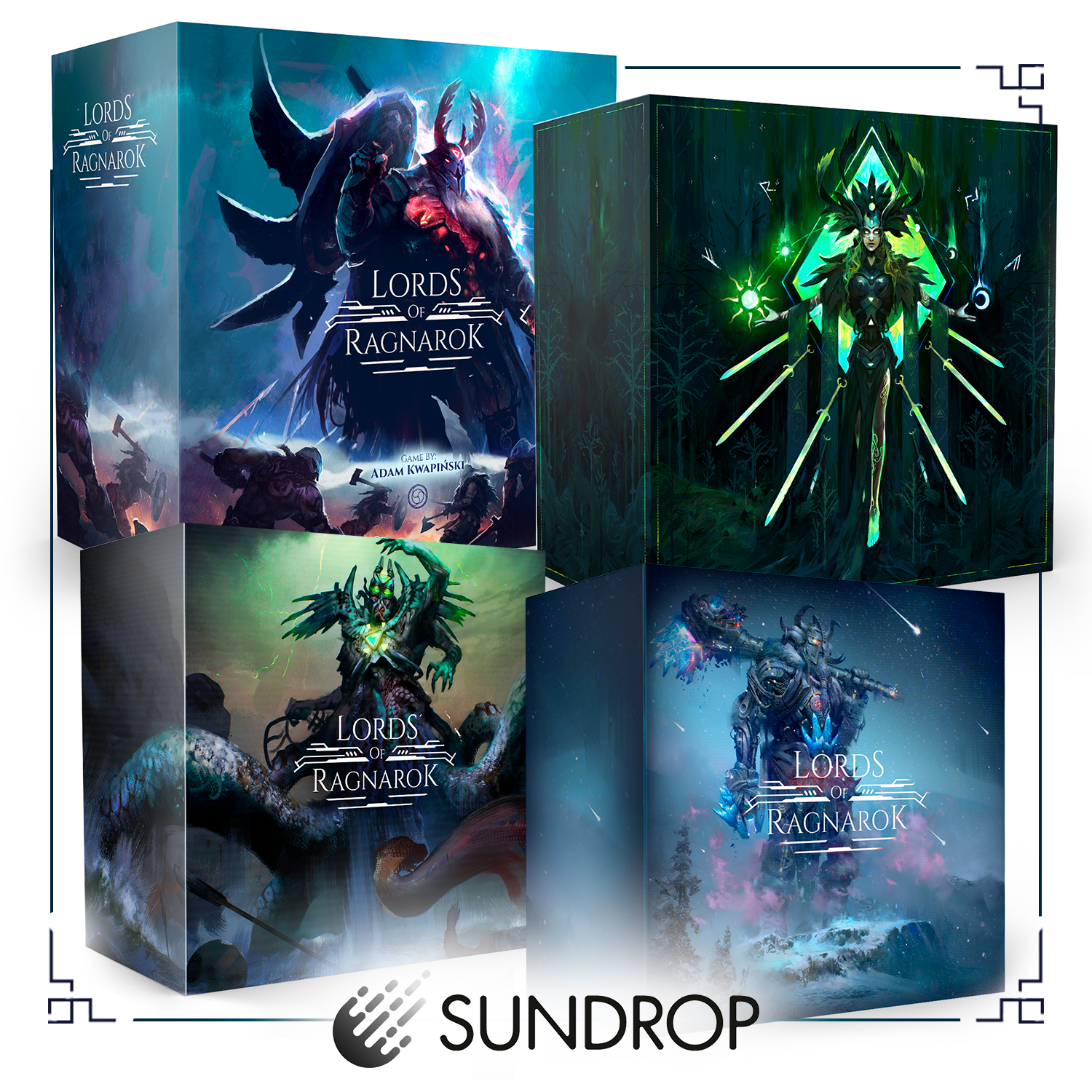 Lords of Ragnarok by Awaken Realms - Gameplay Bundle (Sundrop) - Gamefound