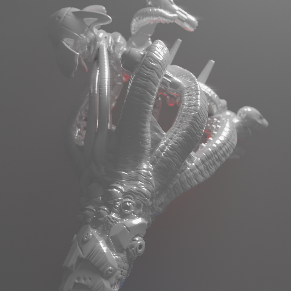 SPACE KRAKEN by 3DARTLAB - Space Kraken Sculpt 138mm tall - Gamefound