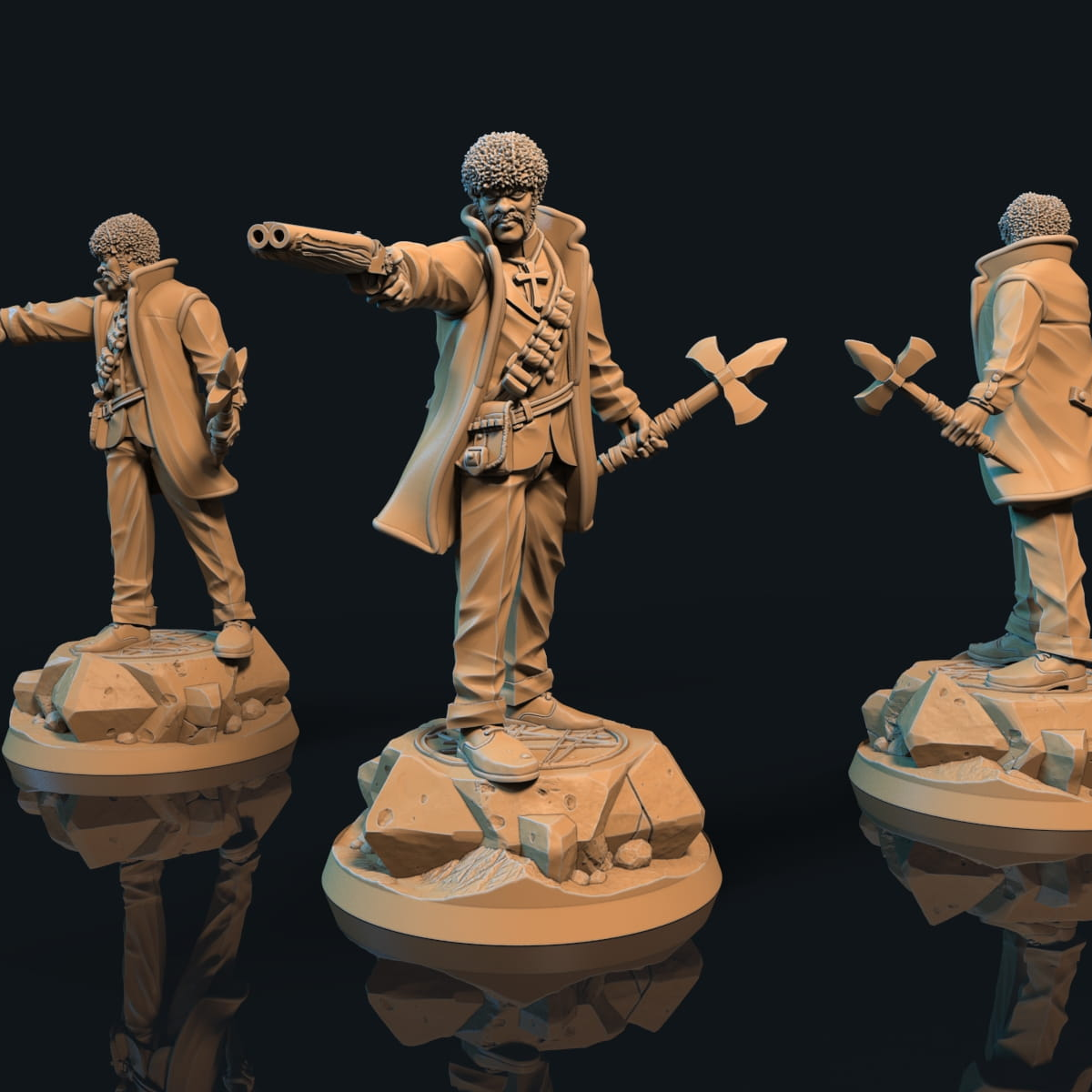 Post apocalyptic miniatures (resin, metal and STL files) by Orzol ...