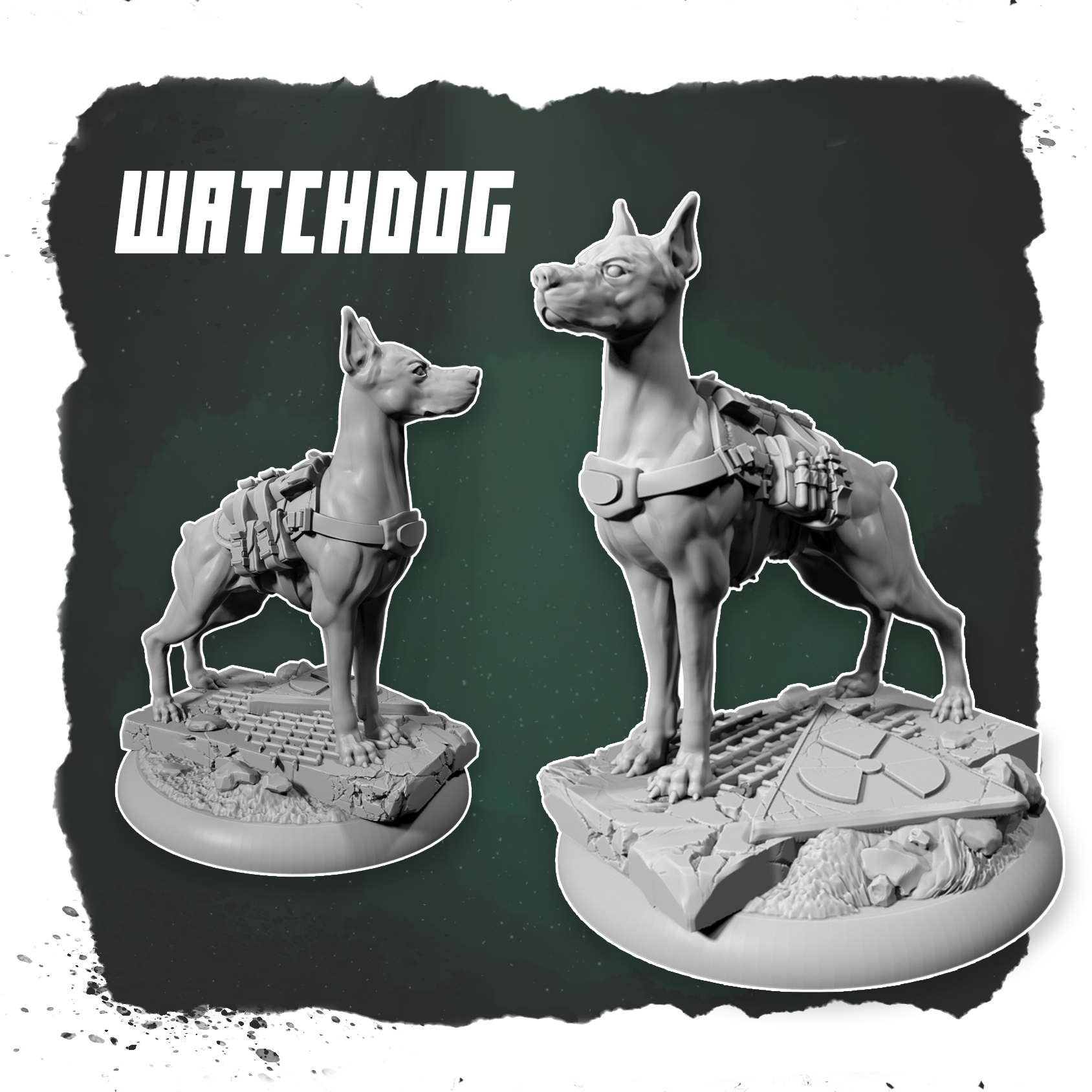 Post apocalyptic miniatures (resin, metal and STL files) by Orzol ...