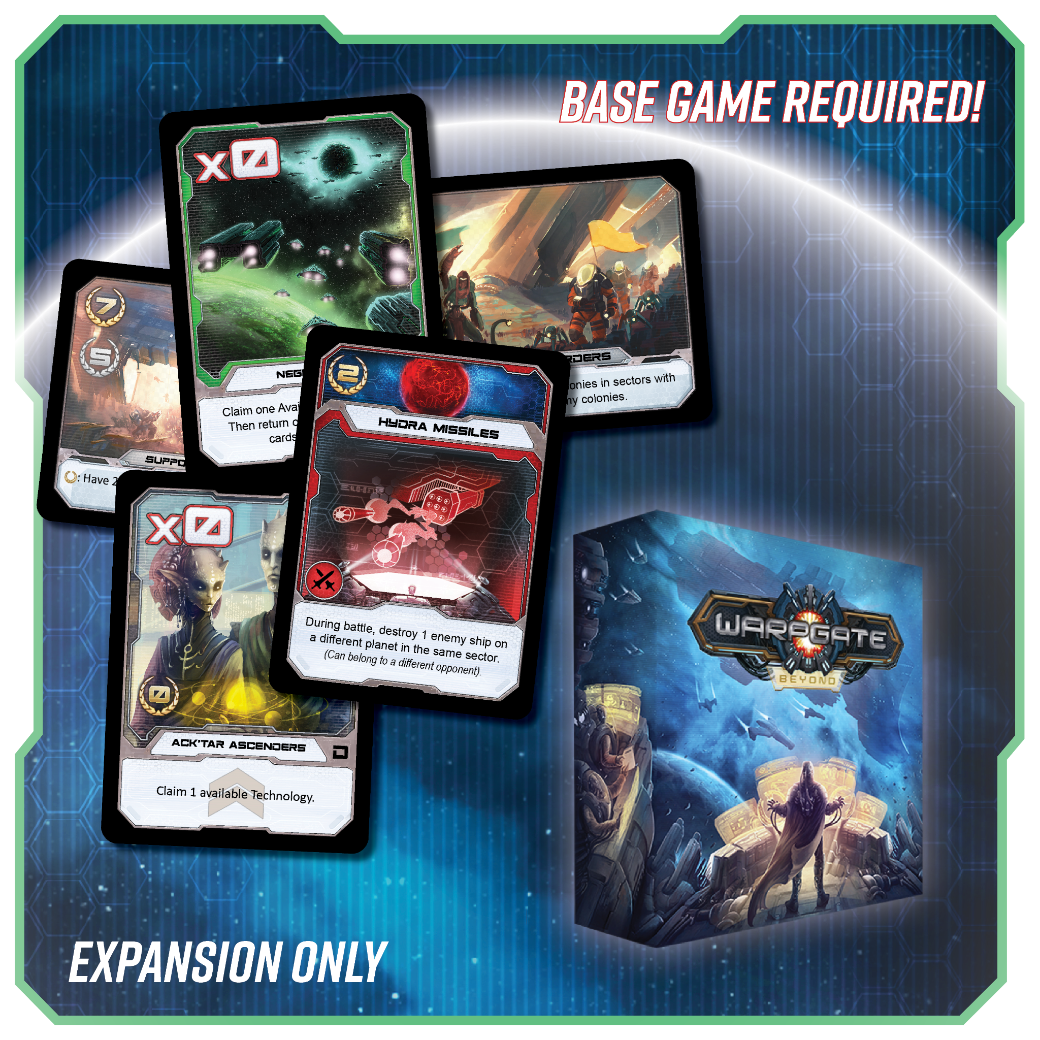 Warpgate: Beyond by Wolffdesigna - Warpgate: Beyond Expansion (Base game required) - Gamefound