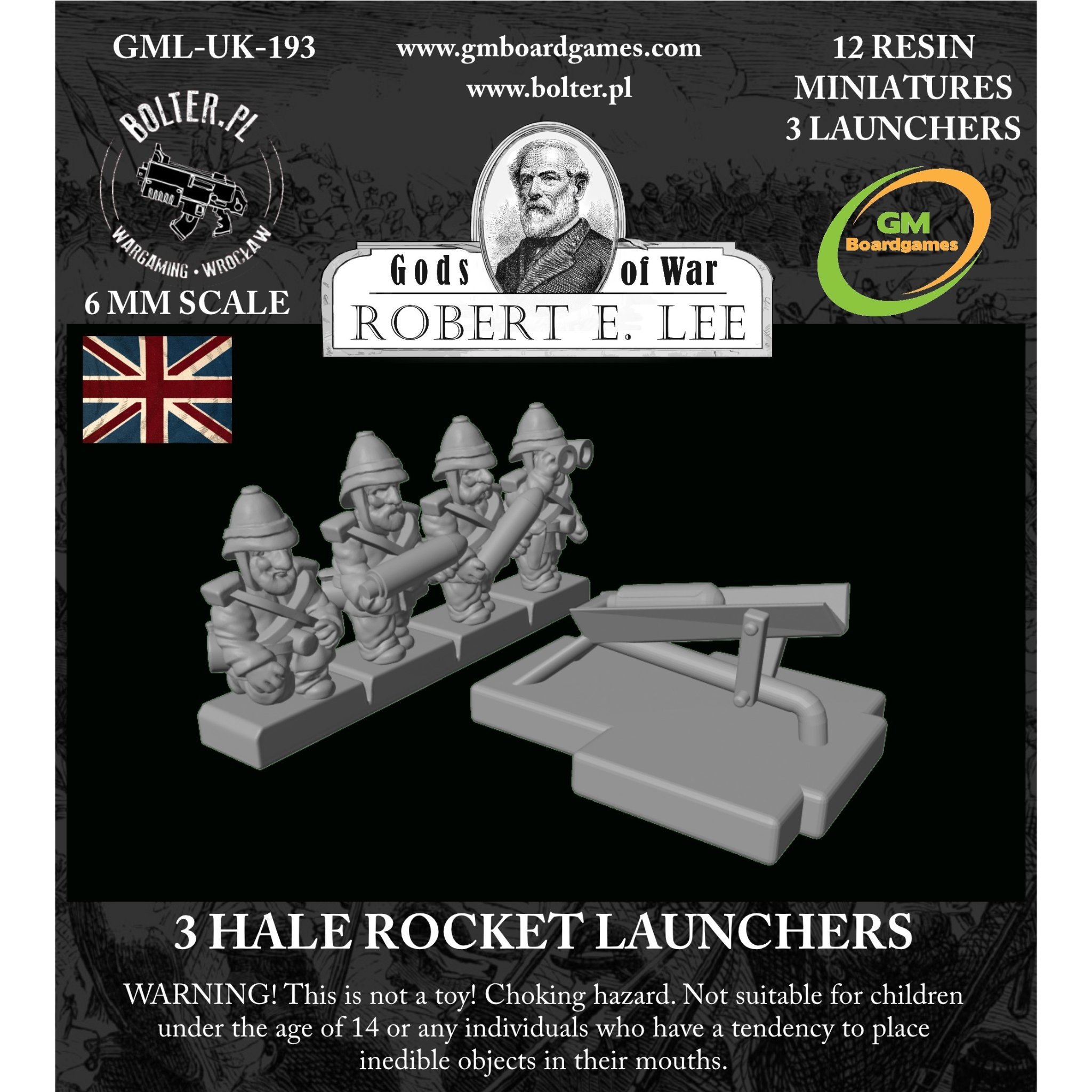 Gods of War: Robert E. Lee by BOLTER - 3 BRITISH HALE ROCKET LAUNCHERS ...