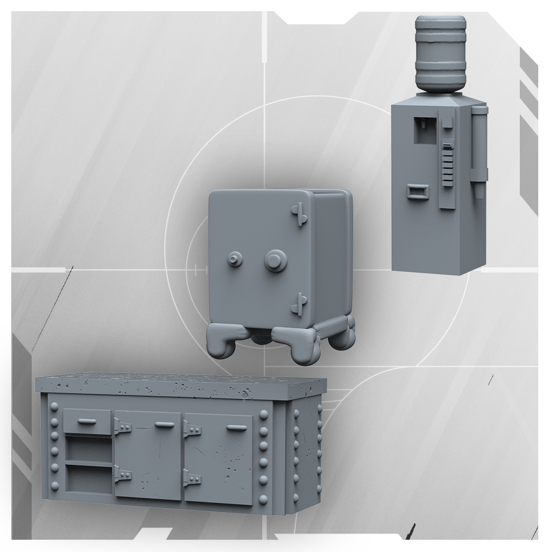 6: Siege - The Board Game by Mythic Games - 3D Decor Set - Gamefound