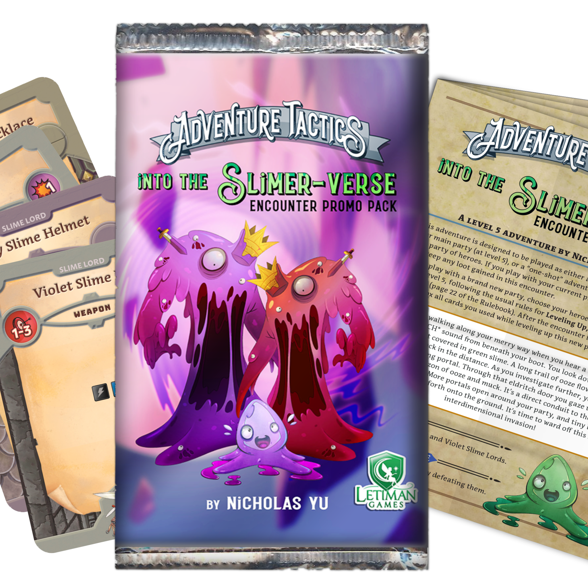 Adventure Tactics: Adventures in Alchemy by Letiman Games - Slimerverse ...