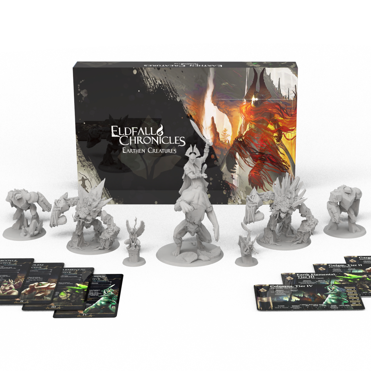 Eldfall Chronicles by Freecompany - Earthen Creatures Expansion - Gamefound