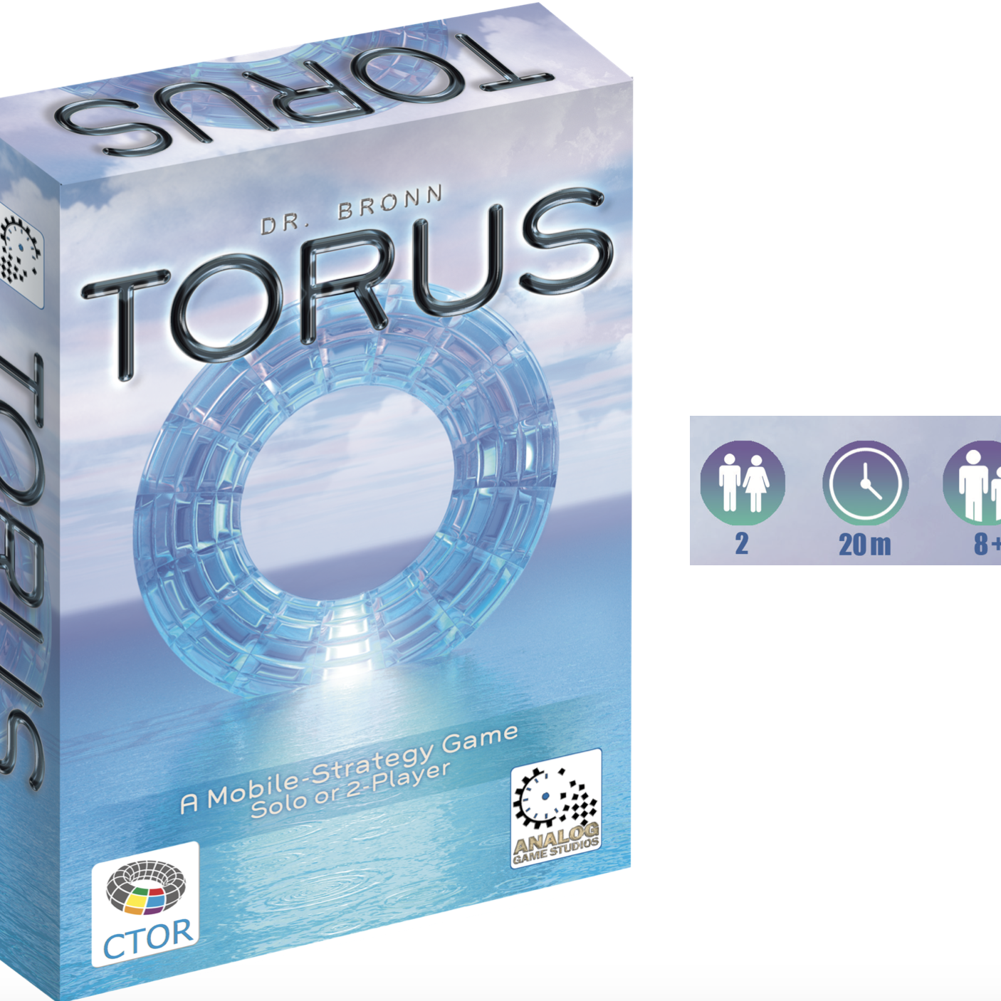 Torus by Analog Game Studios - Double Torus - 2 Copies of Game - Gamefound