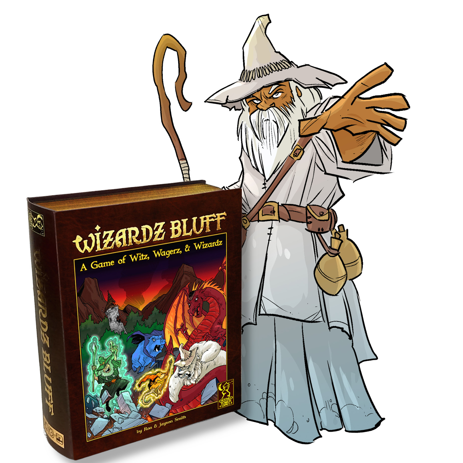 Wizardz Bluff by Jayson Smith - Wizard of Zoor - Gamefound