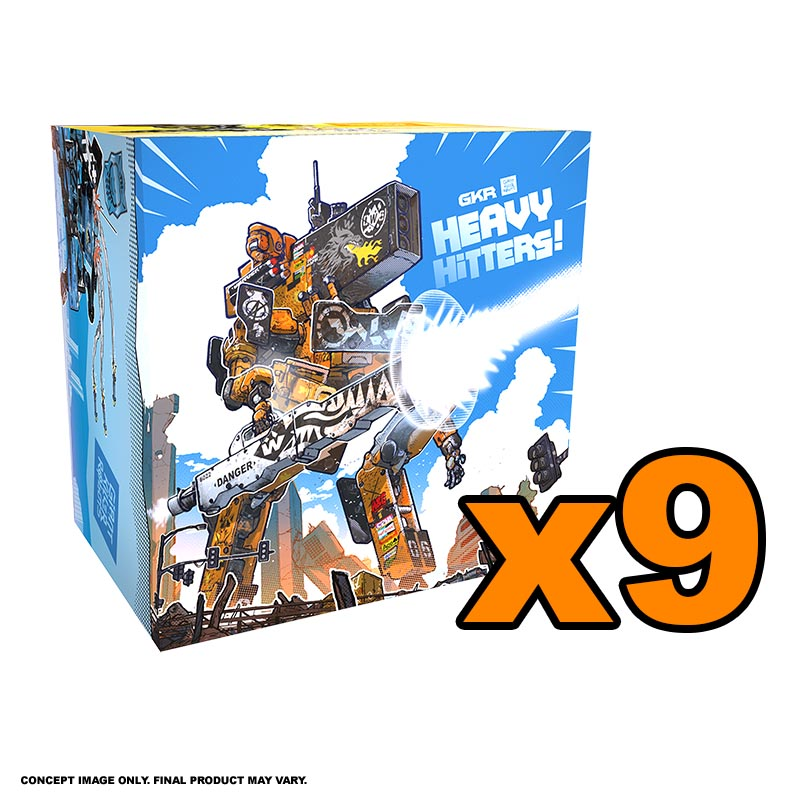 GKR: Heavy Hitters by Weta Workshop - Retail 9-pack - Gamefound