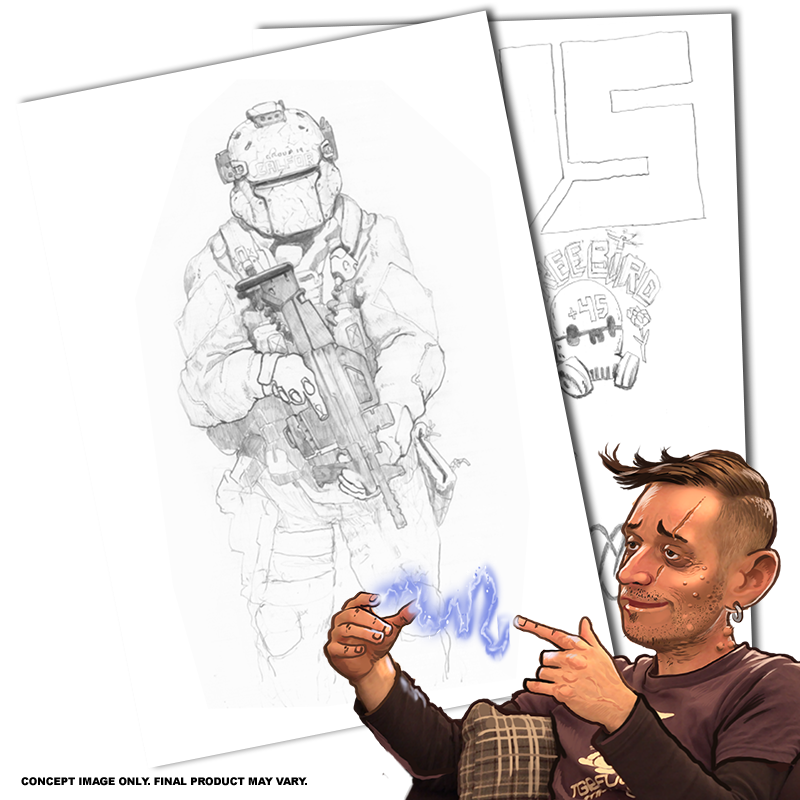 GKR: Heavy Hitters by Weta Workshop - Leri's Sketches & Doodles - Gamefound