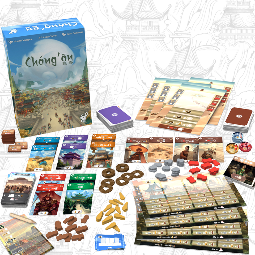 Chang'an by Deer Games - Chang'an: Kickstarter edition - Gamefound