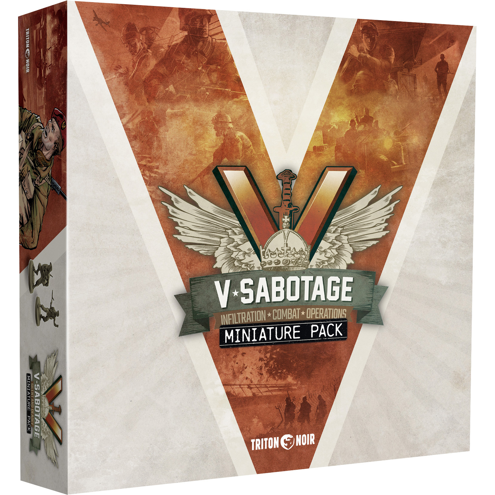 V-Sabotage Deluxe by Triton Noir - V-Sabotage Miniatures Pack - Gamefound