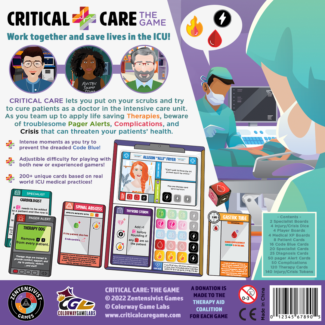 Critical Care: The Game by Zentensivist - Critical Care: The Game ...