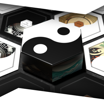 18 HEX GAMES Collection by LittleHouseBoardGames - YIN YANG_ - Gamefound