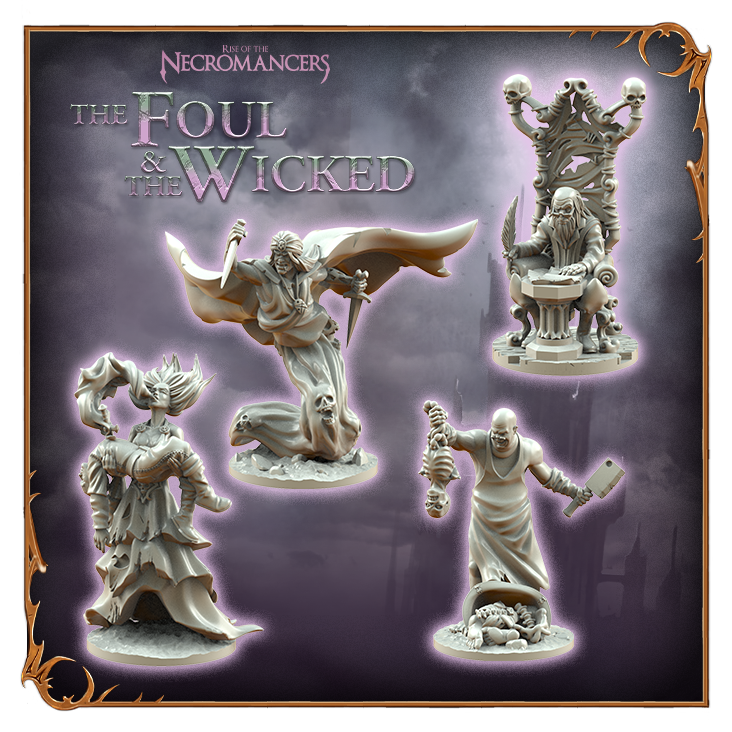 Rise of the Necromancers by Mythic Games - Lich Pledge - Gamefound