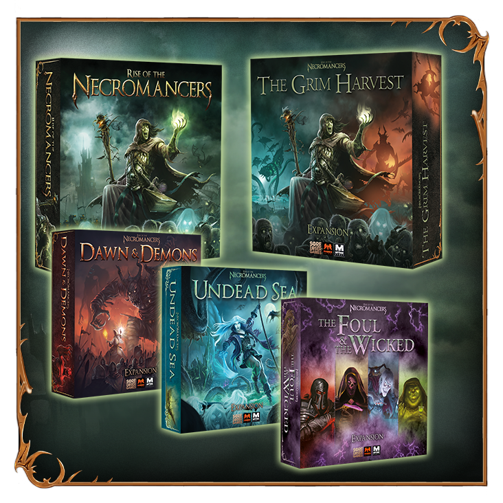 Rise of the Necromancers by Mythic Games - Lich Pledge - Gamefound
