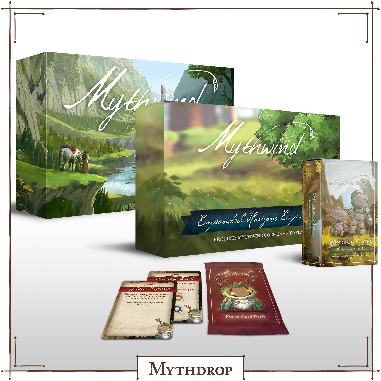 Mythwind by Open Owl Studios - EB - Core Box + Expanded Horizons ...
