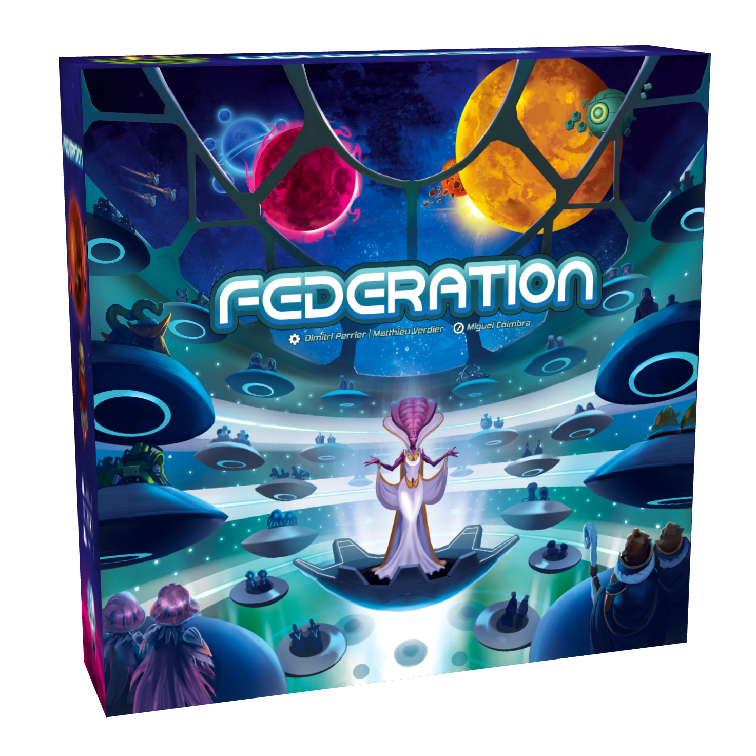 Federation - Boardgame by Explor8 - Federation Deluxe - Gamefound