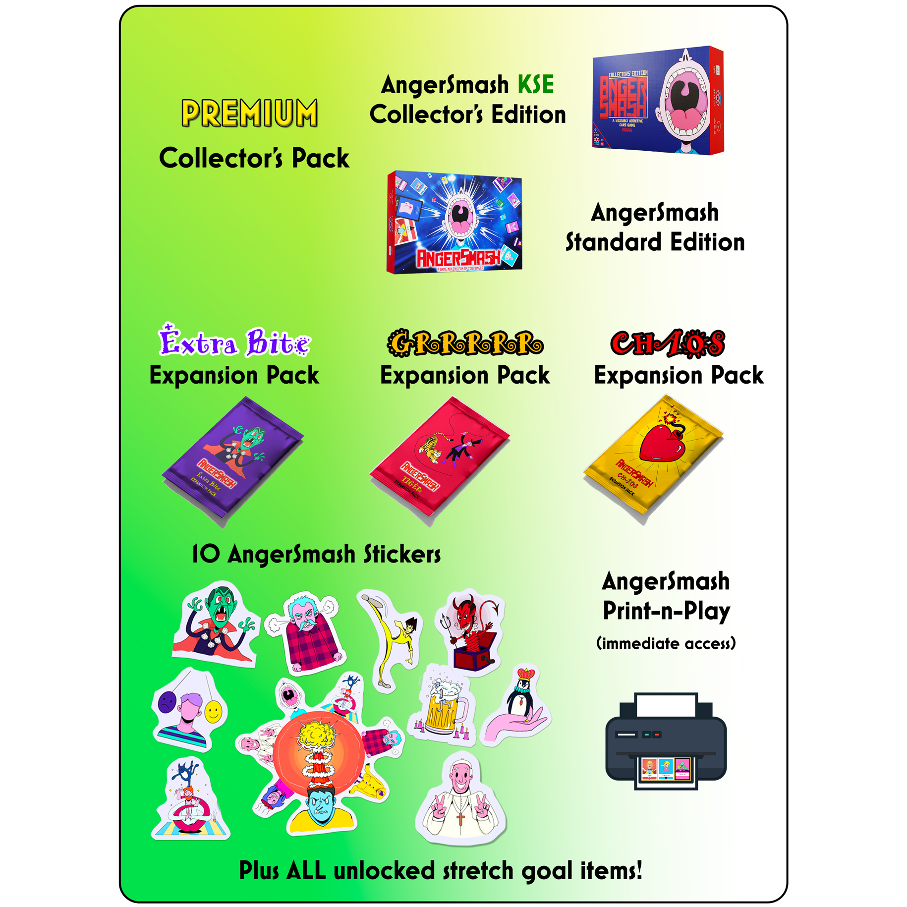 AngerSmash : The Viciously Addictive Card Game, Grrrrrrr by How Am I ...