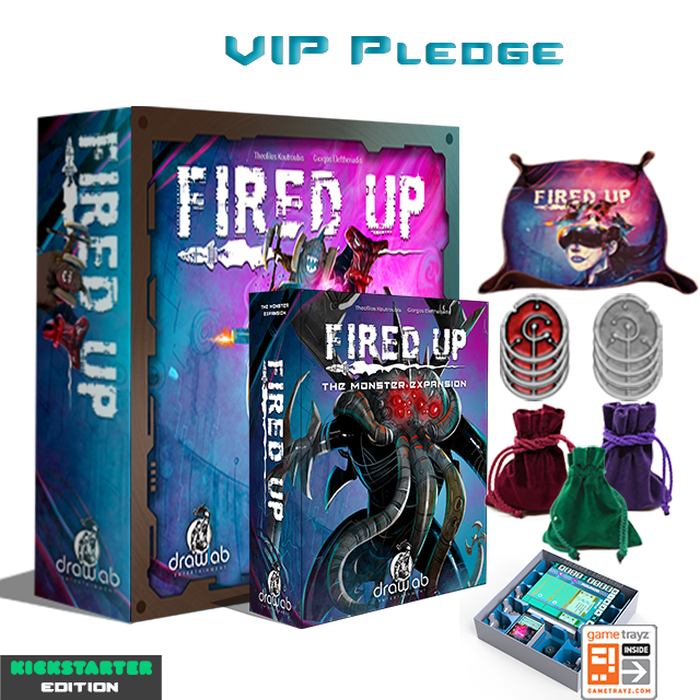 Fired Up - The unique arena board game by Drawlab - Fired Up - Painted ...