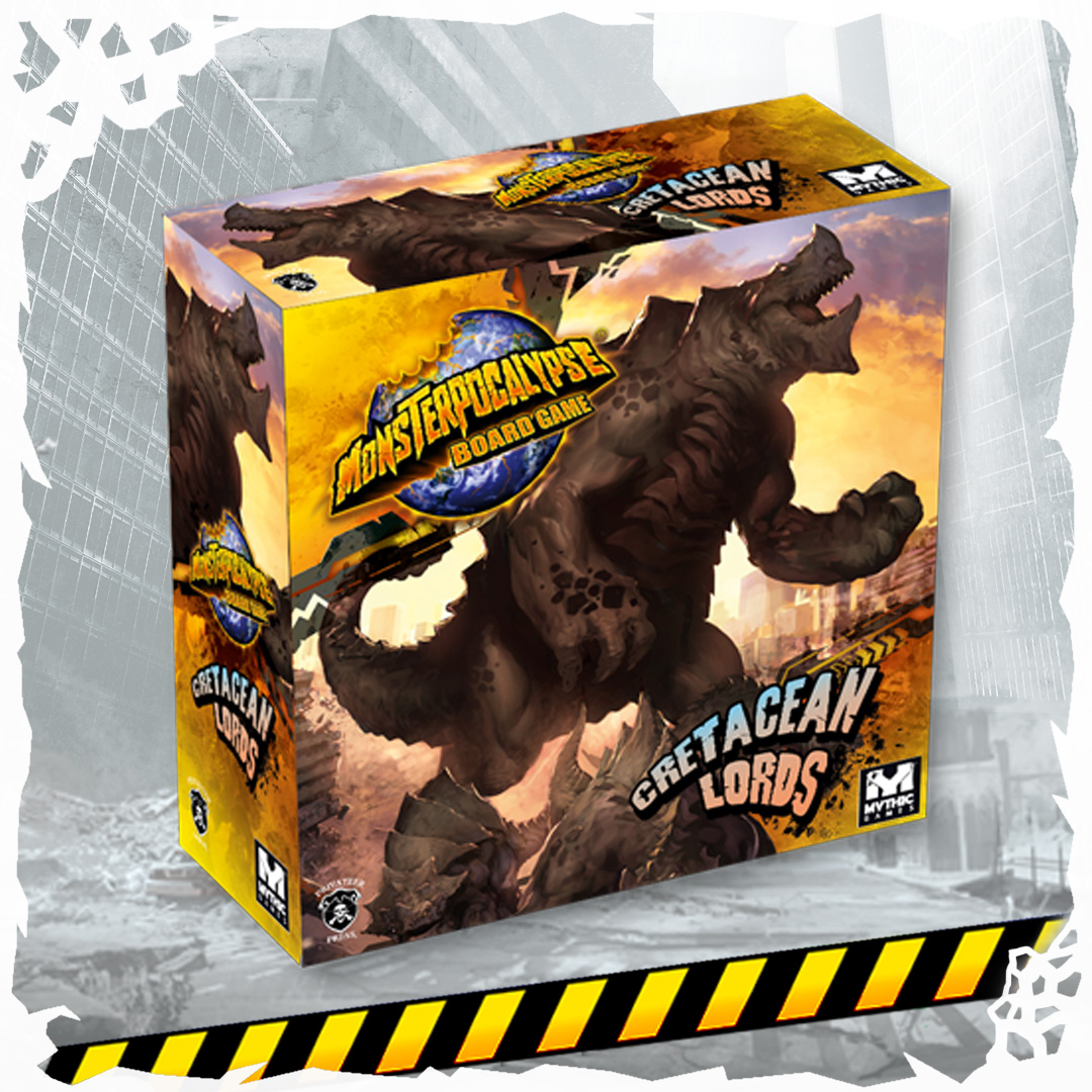 Monsterpocalypse Board Game by Mythic Games - Cretacean Lords - Gamefound