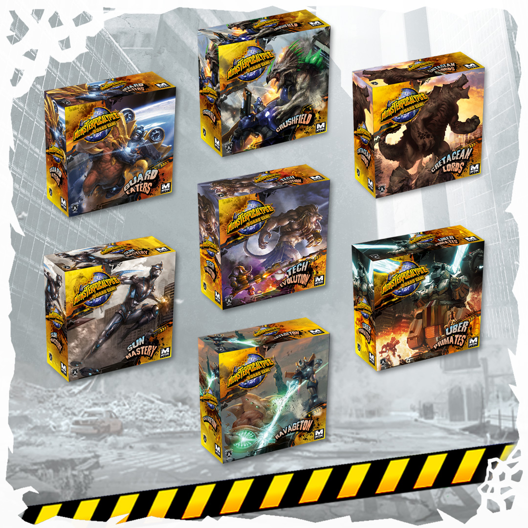 Monsterpocalypse Board Game by Mythic Games - Beyond Apocalypse Bundle ...