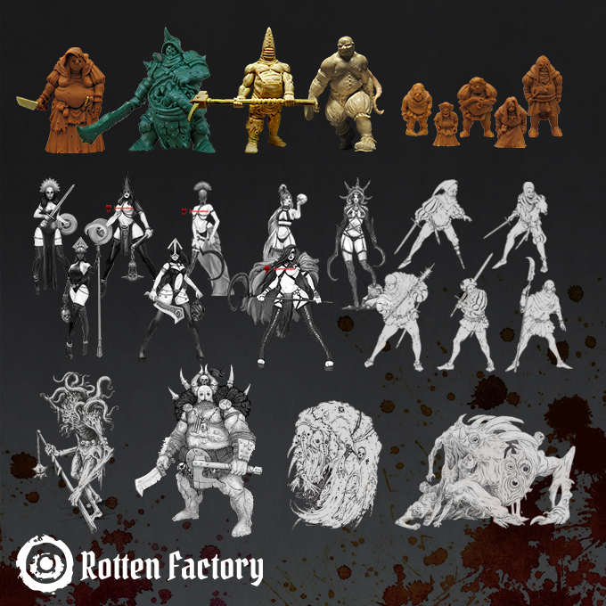 FIVE YEARS IN THE ROTTEN CITY by ROTTEN FACTORY - All miniatures from ...