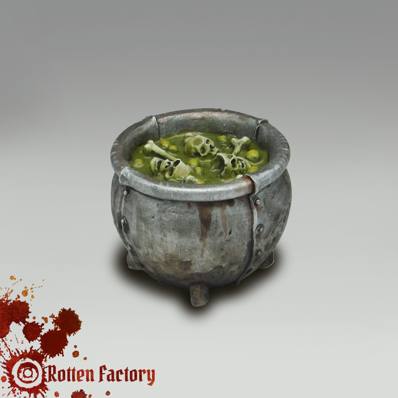 FIVE YEARS IN THE ROTTEN CITY by ROTTEN FACTORY - BIG CAULDRON WITH ...