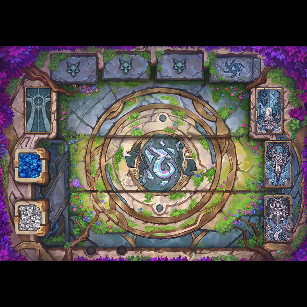 Mercurial by Hyperlixir - Supersized Playmat (Late Pledge) - Gamefound