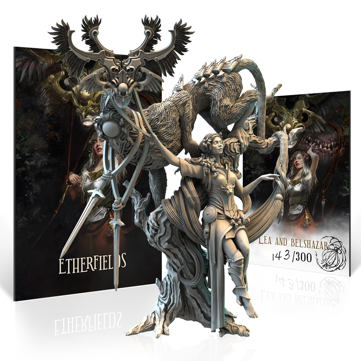 Essen special preorder sale by Awaken Realms - Etherfields: Lea and Belshazar - Gamefound
