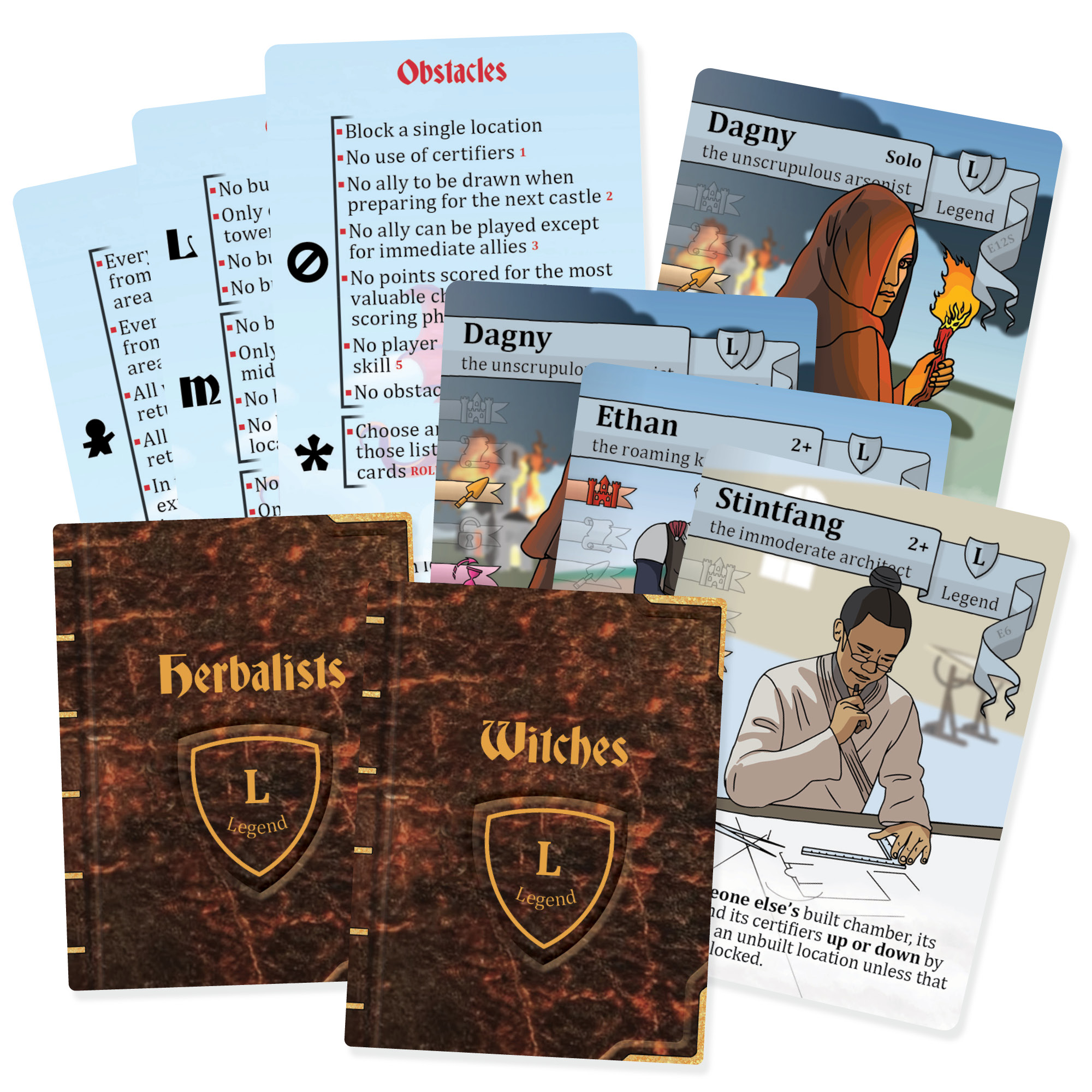 Castleshire by Cheap Sheep Games - Expansions Pack - Gamefound