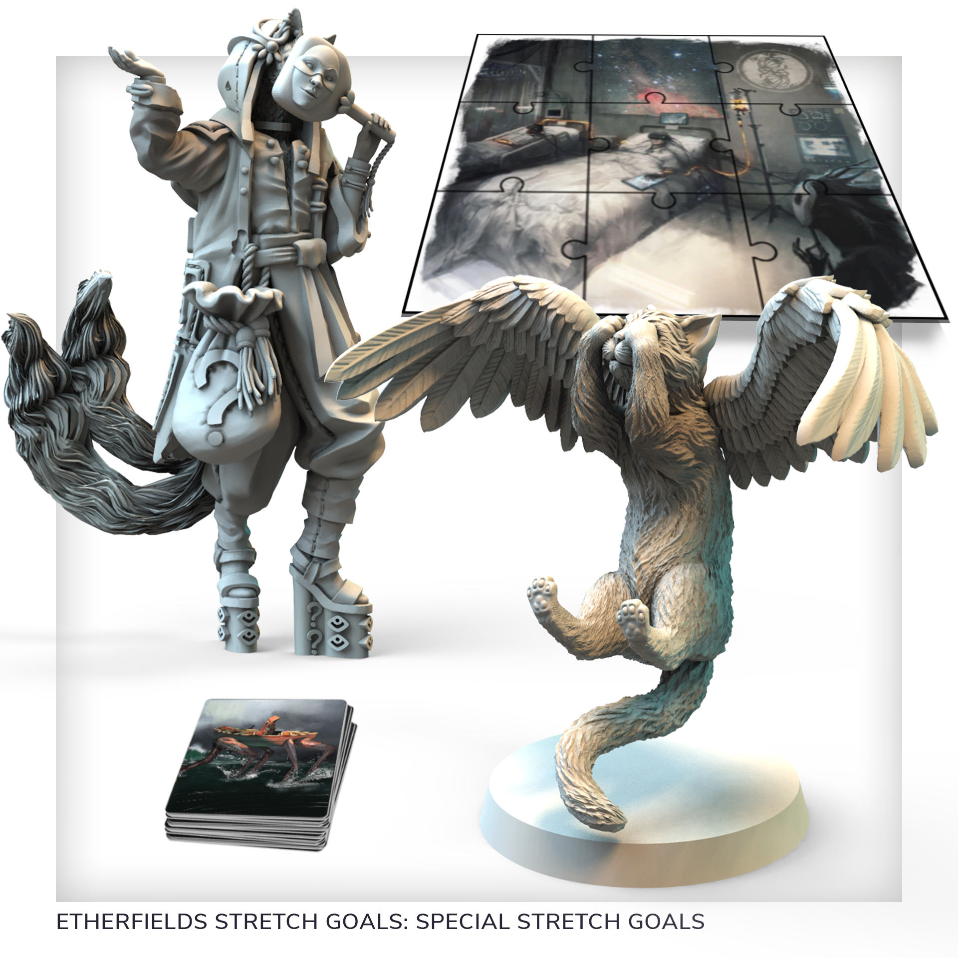 Etherfields Board Game by Awaken Realms - Stretch goals - Gamefound