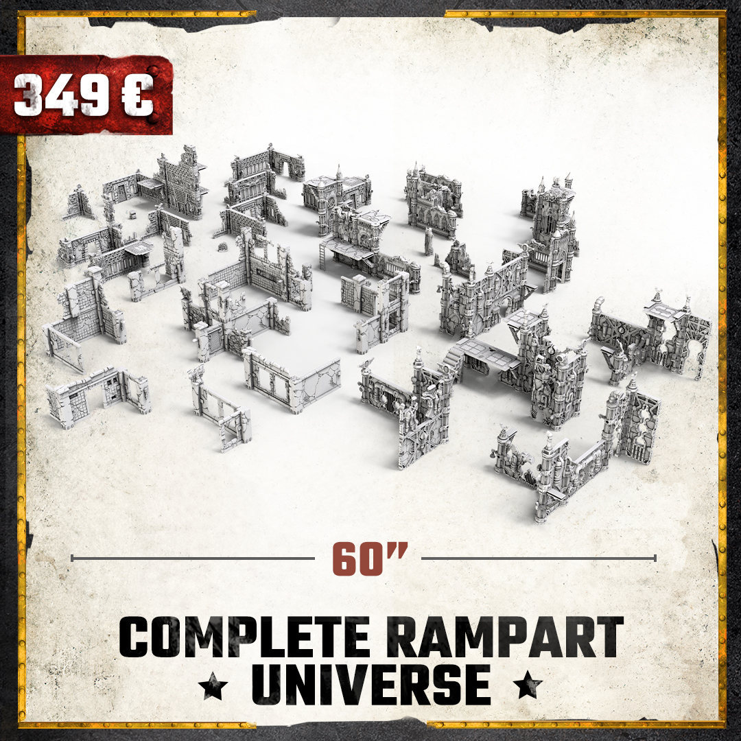 Rampart Third Edition - budget-friendly Wargaming Terrain by Archon ...