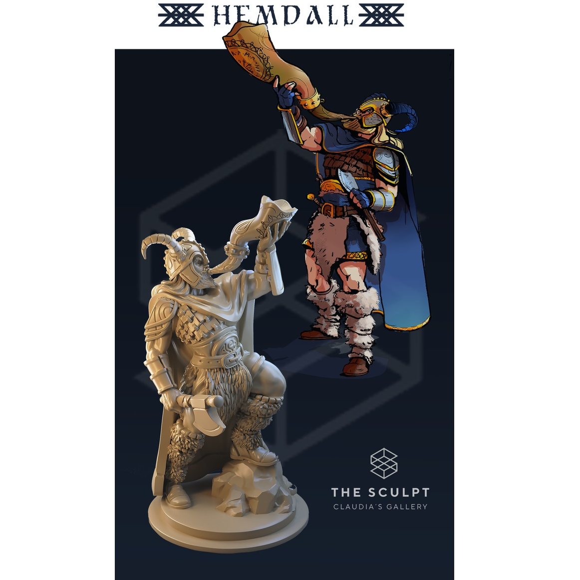 Mythos Villains by Kazrak Studio - Hemdall - Gamefound