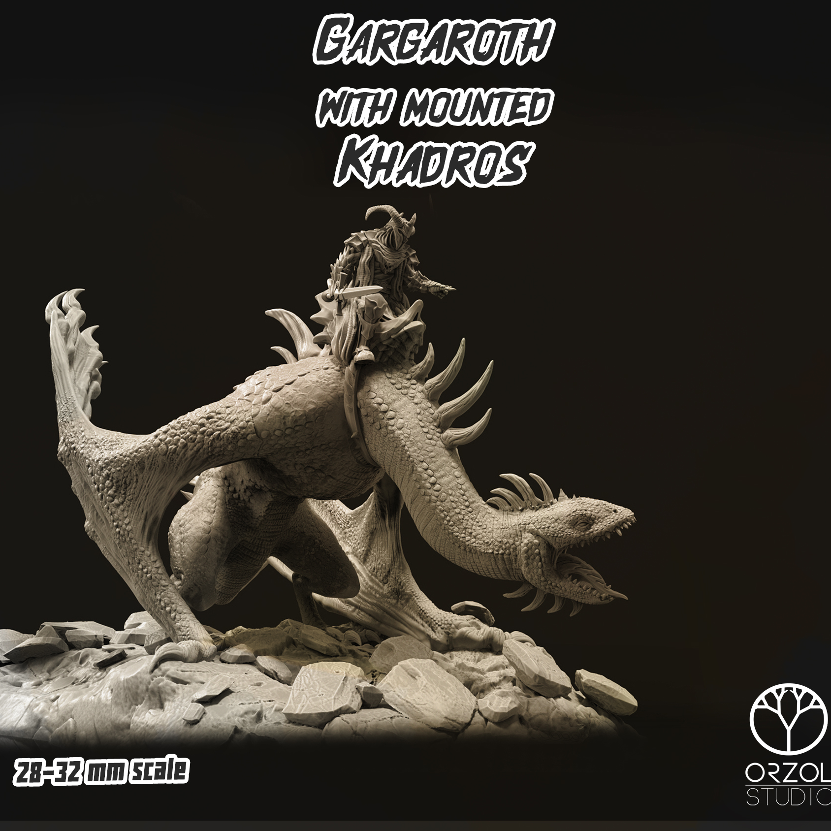 Mythos Villains by Kazrak Studio - Gargaroth - Gamefound