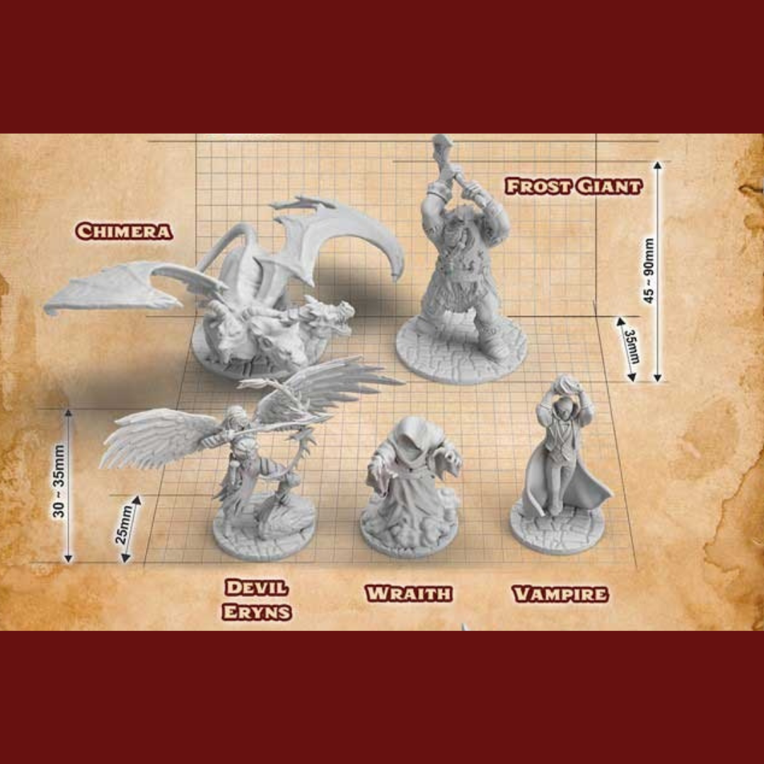 Dungeons & Lasers: Encounters by Archon Studio - Core set miniature ...