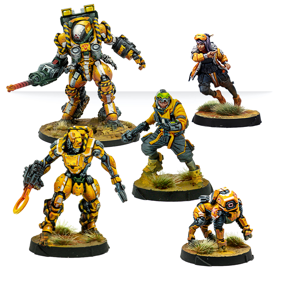 Infinity Deathmatch: TAG Raid by Corvus Belli - ALL-IN Pledge - Gamefound