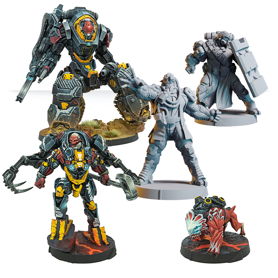 Infinity Deathmatch: TAG Raid by Corvus Belli - ALL-IN Pledge - Gamefound