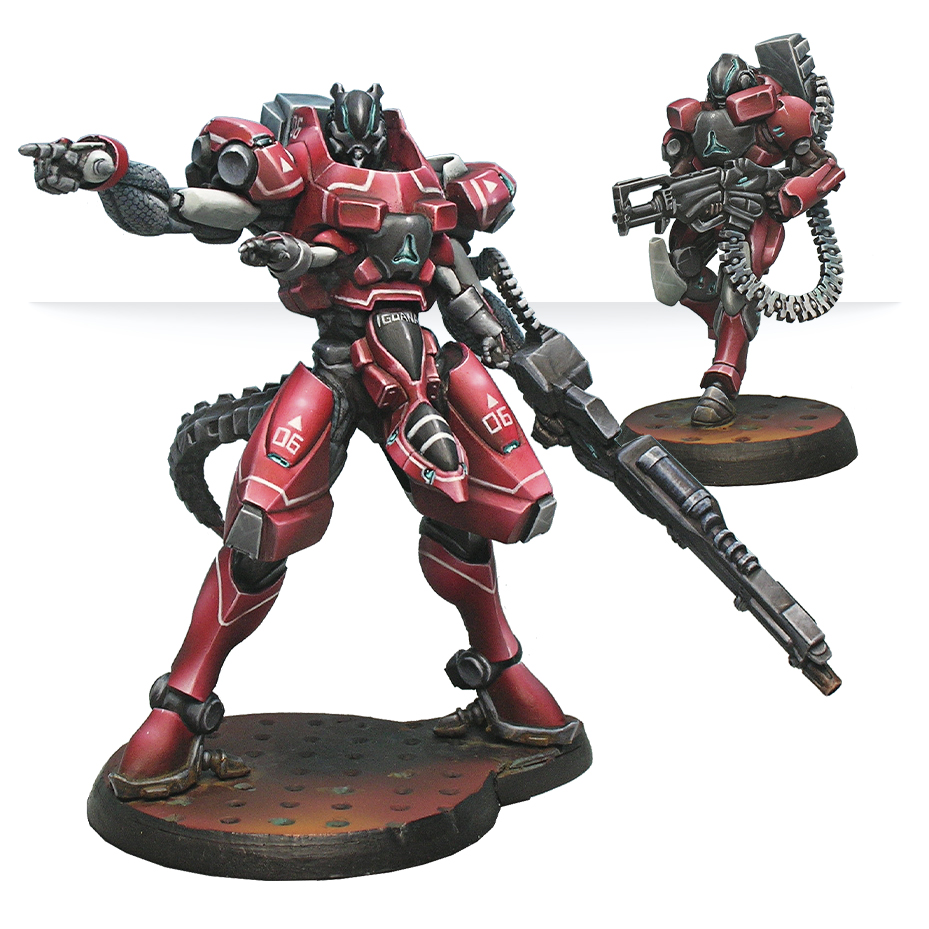 Infinity Deathmatch: TAG Raid by Corvus Belli - Iguana Squadron - Gamefound