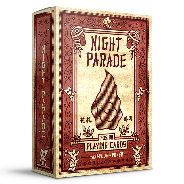 Night Parade Fusion Playing Cards by IndianWolf Studios LLC - 2 Night ...