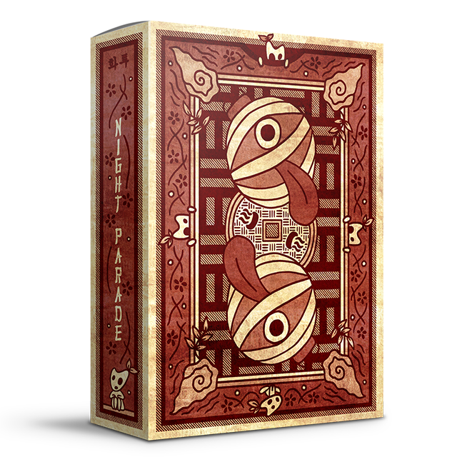 Night Parade Fusion Playing Cards by IndianWolf Studios LLC - Night ...