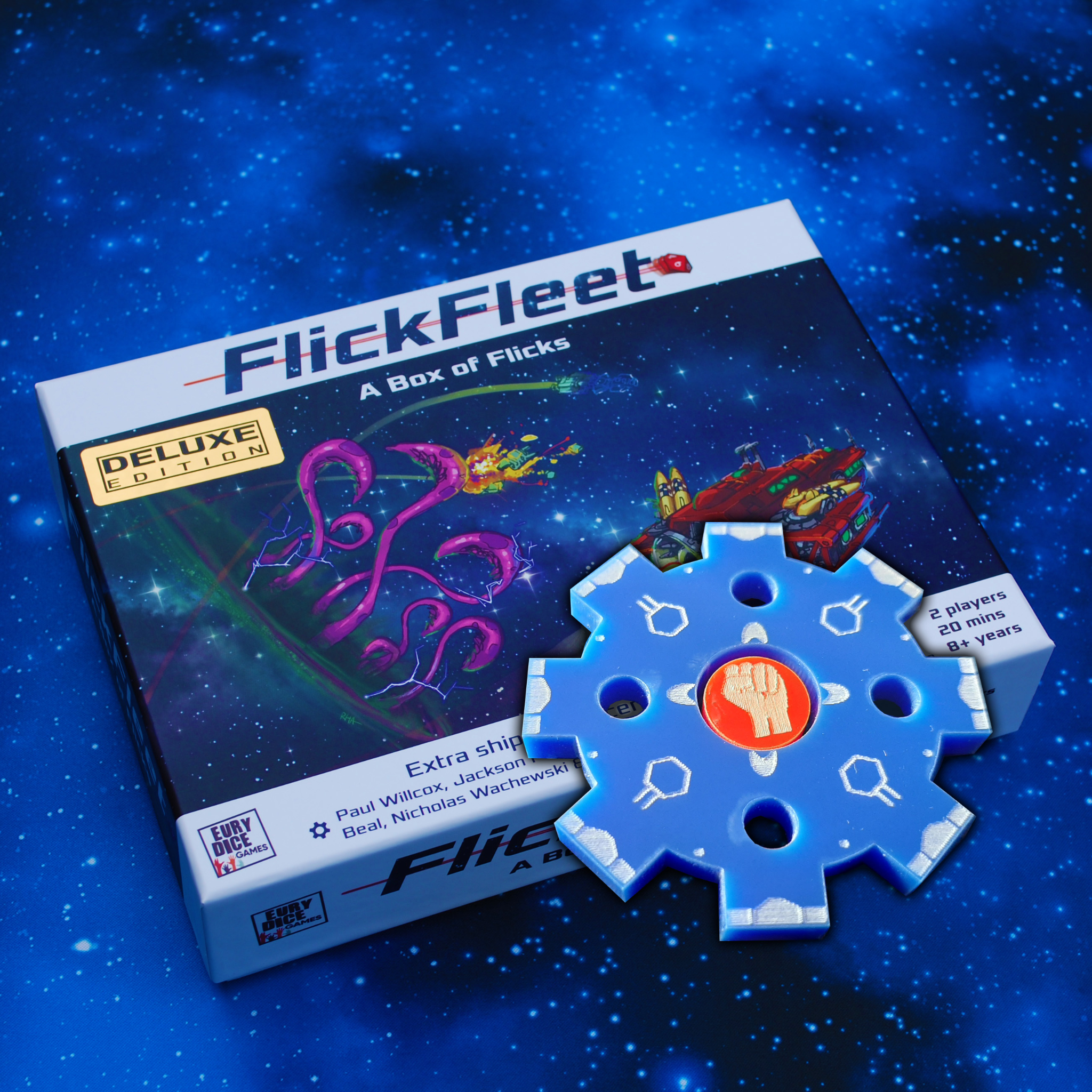 Anastyr by Mythic Games - Deluxe Box of Flicks 1 - Gamefound