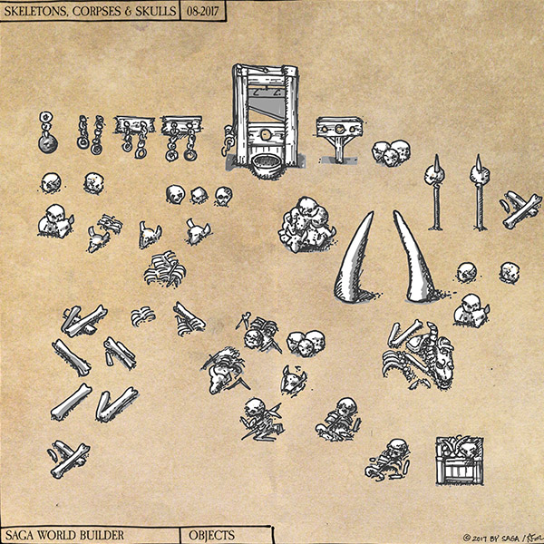 Saga World Builder: Late Pledge by Saga - Stretch Goal Pack - Gamefound